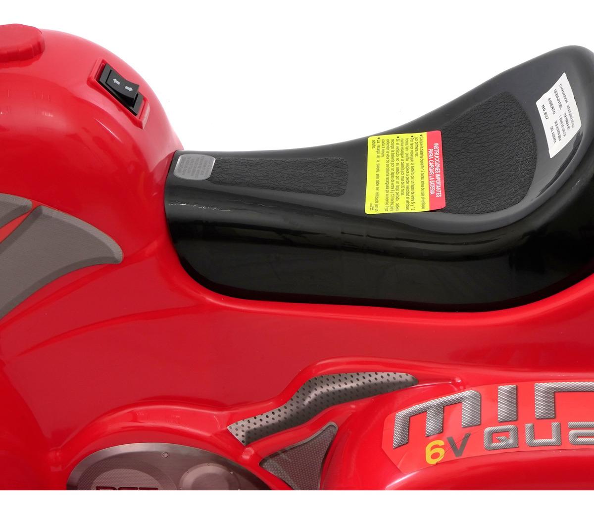 Moto Eléctrica Prinsel Mini Quad Rojo