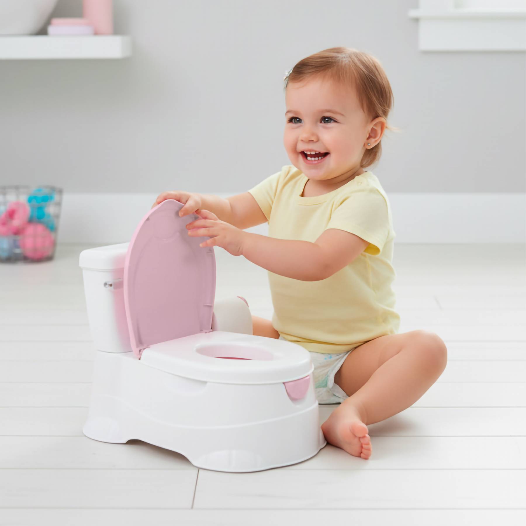 Entrenador Mini Toilet Rosa – Prinsel